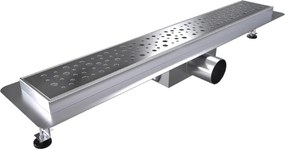 B-DRAINWELL 60 Chrom Odtokový podlahový žlab, bublinky