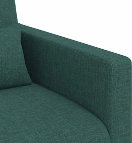 Set pohovek 2 ks Tmavě zelená textil 3407540