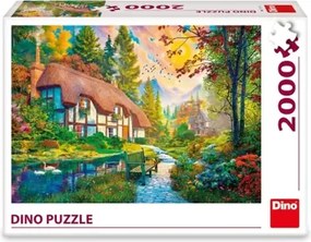 DINO Domek u řeky / 2000 dílků / od 15 let