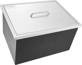 Nádoba na led, 55,9 cm d × 43,2 cm š × 30,5 cm