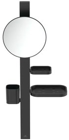 Ideal Standard ALU+ Kosmetické zrcátko S, sametově černá BD589XG