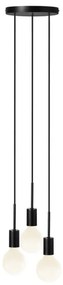 Nordlux - Lustr na lanku PACO 3xE27/25W/230V černá