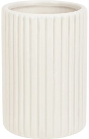 Koupelnová sada Stripes, 4 ks, bílá