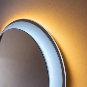 Tutumi Zrcadlo 80x55 cm s vyhříváním a regulovatelným LED osvětlením HOM-01516