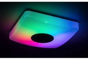 Rabalux - LED RGB Stmívatelné stropní svítidlo s reproduktorem LED/18W/230V + DO