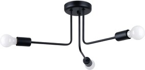 Sollux Lighting Lustr NORAH 3 černý