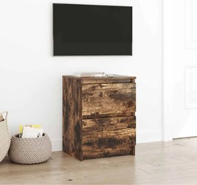 TV skříňka kouřový dub 40x35x54 cm kompozitní dřevo