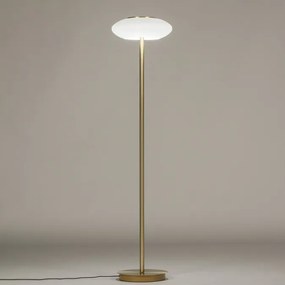 Stojací lampa Art Deco Smart Gold