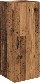 Vysoký bufet Staré dřevo 34,5 x 34 x 90 cm Kompozitní dřevo 3402723