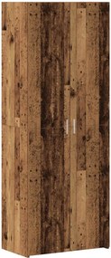 Úložná skříňka 2 ks Staré dřevo 70 x 42,5 x 225 cm 3365635