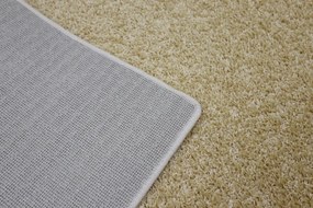 Vopi koberce Kusový koberec Color Shaggy béžový čtverec - 400x400 cm