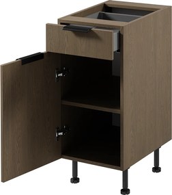 SORENTO b | dolní skříňka D40S1 s dvířky a zásuvkou | 40 cm | LEVÁ | baltic