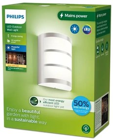 Philips - LED Venkovní nástěnné svítidlo PYTHON LED/3,8W/230V IP44