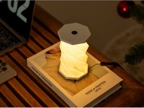 Bílá přenosná světelná dekorace na USB ø 8 cm Twist – Gingko