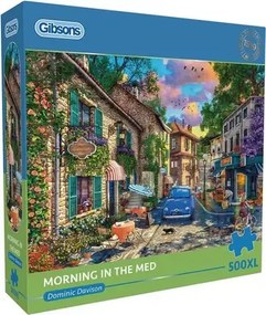 GIBSONS Puzzle Ráno ve Středomoří XL / 500 dílků