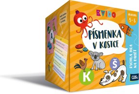 Karetní hra kvído - písmenka v kostce