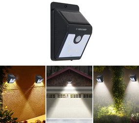 VELAMP LED solární světlo SL210  se senzorem