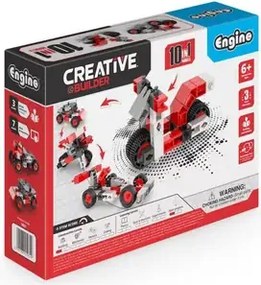 ENGINO Stavebnice Creative Builder 10v1 / 51 dílků / 10 modelů vozidel