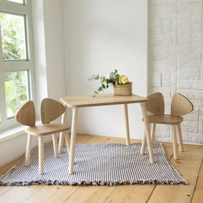 Dětská sada stolečku a židliček 2 ks Mickey Two Chair Set - Brown