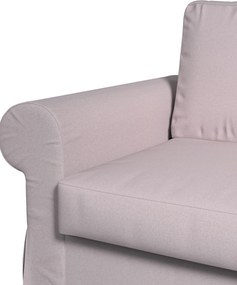 Potah na pohovku IKEA Backabro 2-místná, rozkládací barva růžová látka pletený vzor