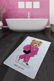 Koupelnový kobereček GIRL BOSS 80x100 cm vícebarevný
