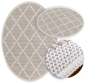 Koberec Adana Braid Grey kruh