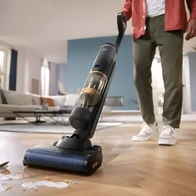 Philips XW7264/11 AquaTrio černá / Aku tyčový vysavač / Suché a mokré