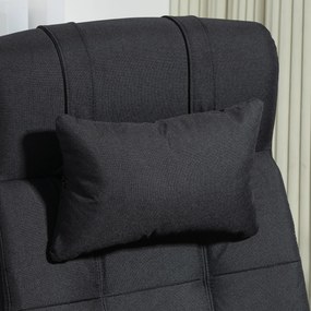Ergonomická kancelářská židle Vinsetto s nastavitelným opěradlem, hlavovou opěrkou, opěrkami na ruce a výškově nastavitelná otočná židle s podnožkou …