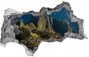 Wallmuralia Samolepící díra na stěnu Machu Picchu 95x73 cm