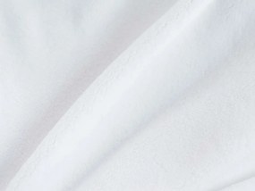 Benlemi Dvoulůžkové prostěradlo z mikroplyše Zvolte barvu: Bílá, Zvolte rozměr: 160x200 cm