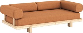 Oranžová pohovka 214 cm Stay – Karup