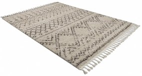 Kusový koberec Shaggy Raba krémový 160x220cm
