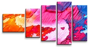 Sablio Obraz - 5-dílný Barvy - 100x60 cm