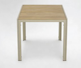 Zahradní stůl Devon 80 cm béžový