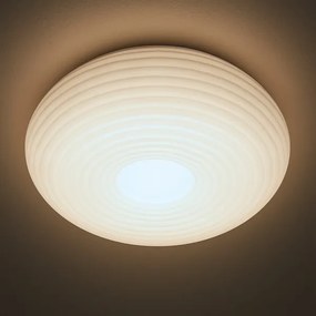 Stropní svítidlo PULSO 3xE27/15W/230V pr. 42 cm bílá