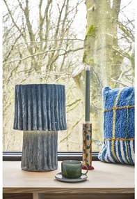 Villa Collection Lampa Styles z papírmaše 25x44 cm Blue