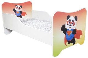 TopBeds dětská postel s obrázkem 140x70 - Panda