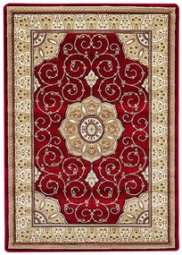 Berfin Dywany, Kusový koberec Adora 5792 B (Red), 240x330, červená, chodba / předsíň