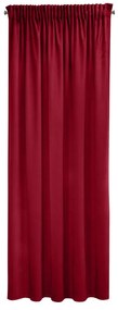 ZATEMŇOVACÍ ZÁVĚS NA PÁSCE PIERRE CARDIN SIBEL 140 X 270 CM BORDOVÁ