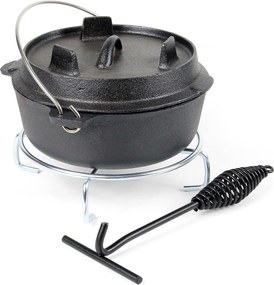 Litinový kotlík Wiltec – 3 l (63006)