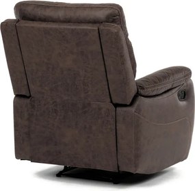 Polohovací křeslo hnědé TV-4092 BR3