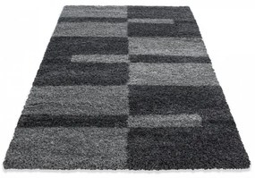 Kusový koberec Gala shaggy 2505 grey 100 x 200 cm