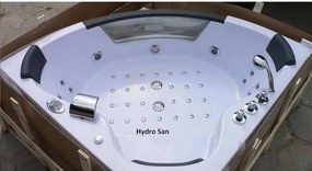 Terra Hydromasážní vířivá vana TIGA 604 152x152 bez ohřevu vody
