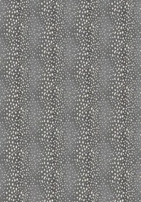 Koberec vlněný Agnella Agnus Gazelle Antracitový Šedý Rozměr: 120x180 cm