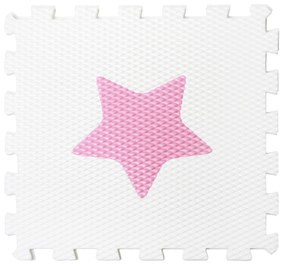 VYLEN Minideckfloor s hvězdičkou Barevná kombinace: Bílý s růžovou hvězdičkou