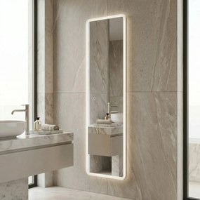 Tutumi Zrcadlo 150x50 cm s regulovatelným LED osvětlením HOM-01527