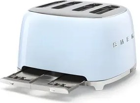 Smeg TSF03PBEU světle modrá / Topinkovač / 2000 W / 4 sloty / 4 topink