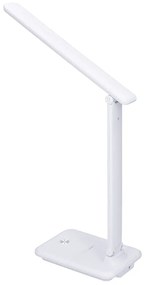 Solight LED stolní lampička 10W, 490lm, změna CCT, stmívání, bílá