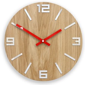 Dřevěné nástěnné hodiny Arabic 33 cm - výběr z 11 provedení