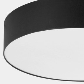 TK Lighting Černé stropní svítidlo Rondo 600mm pro žárovku 4x E27 TK1587